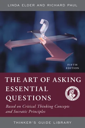 [PDF] The Art of Asking Essential Questions by Linda Elder | 9781538133804