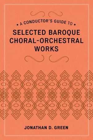 [PDF] A Conductor's Guide to Selected Baroque Choral-Orchestral Works ...