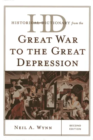 [PDF] Historical Dictionary from the Great War to the Great Depression ...