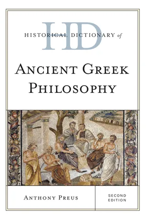 [PDF] Historical Dictionary of Ancient Greek Philosophy by Anthony ...