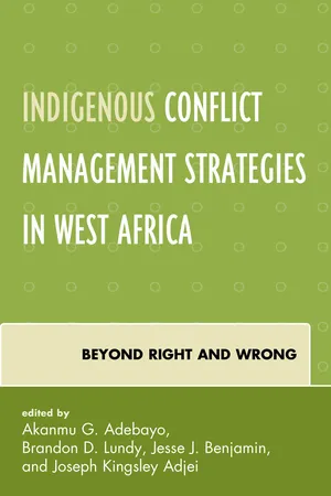 [PDF] Indigenous Conflict Management Strategies in West Africa by ...