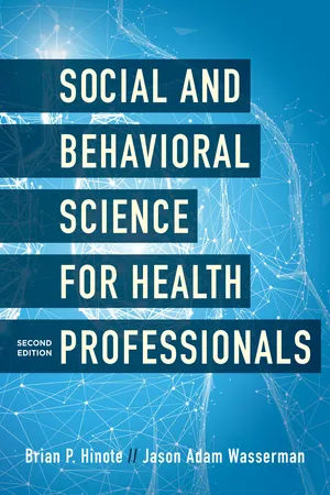 [PDF] Social and Behavioral Science for Health Professionals by Brian P. Hinote | 9781538127858
