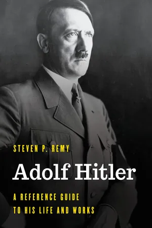 [PDF] Adolf Hitler by Steven P. Remy | 9781538139110