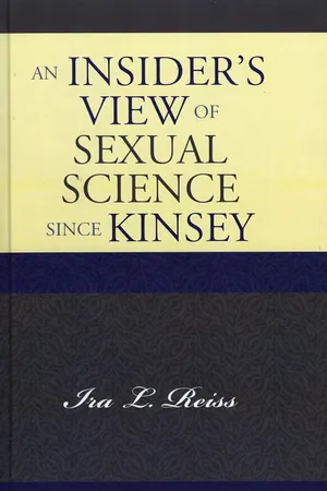 [PDF] An Insider's View of Sexual Science since Kinsey by Ira L. Reiss | 9781461636496