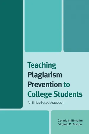 [PDF] Teaching Plagiarism Prevention to College Students by Connie ...