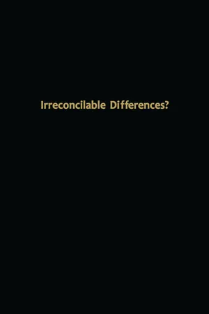 [PDF] Irreconcilable Differences? by Michael Kraus | 9781461600343