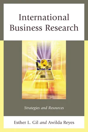 [PDF] International Business Research by Esther L. Gil | 9780810887275