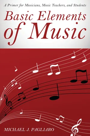 [PDF] Basic Elements of Music by Michael J. Pagliaro | 9781442257801