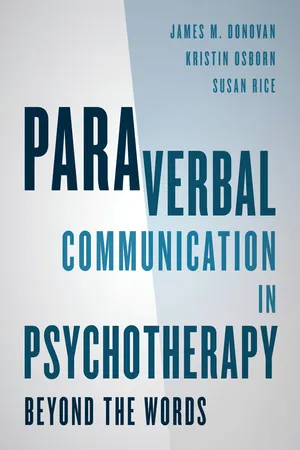[PDF] Paraverbal Communication in Psychotherapy by James M. Donovan ...