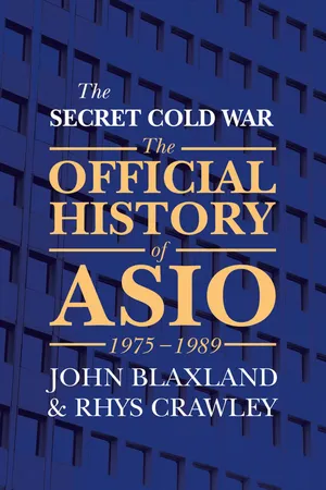 [PDF] The Secret Cold War: The Official History of ASIO 1975-1989 by ...