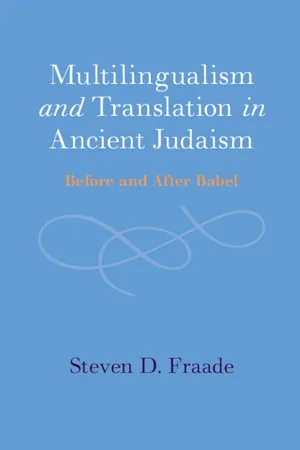 [PDF] Multilingualism and Translation in Ancient Judaism by Steven D ...
