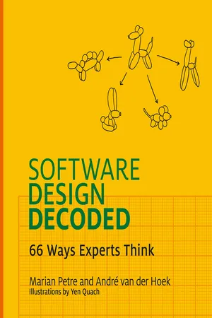 [PDF] Software Design Decoded by Marian Petre | 9780262337526