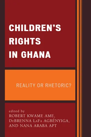 [PDF] Children's Rights in Ghana by Robert Kwame Ame | 9780739169100