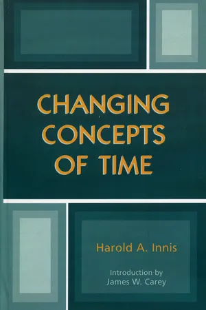 [PDF] Changing Concepts of Time by Harold A. Innis | 9780742572874
