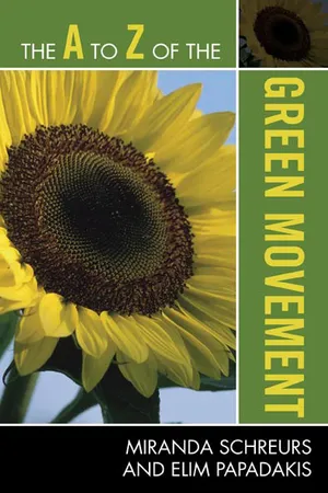[PDF] The A to Z of the Green Movement by Miranda Schreurs | 9780810870413