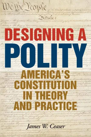 [PDF] Designing a Polity by James W. Ceaser | 9781442207929