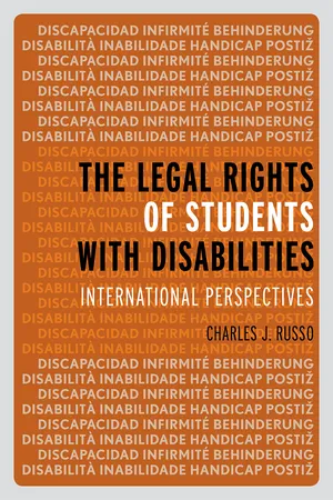 [PDF] The Legal Rights of Students with Disabilities by Charles J. Russo | 9781442210851
