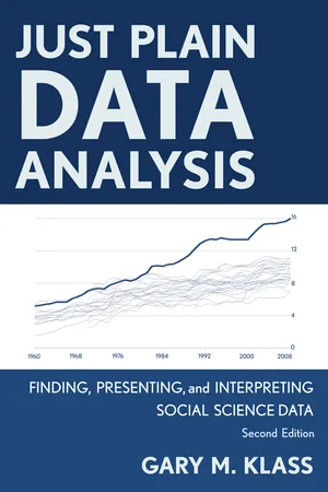 [PDF] Just Plain Data Analysis by Gary M. Klass | 9781442215092
