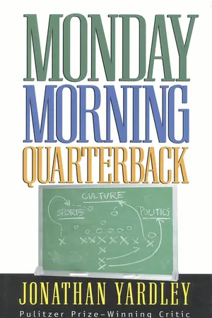 [PDF] Monday Morning Quarterback by Jonathan Yardley | 9781461639336