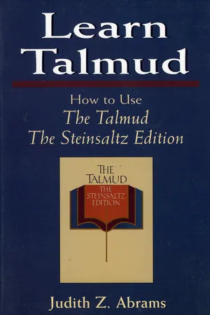 [PDF] Learn Talmud by Judith Z. Abrams | 9798216311683