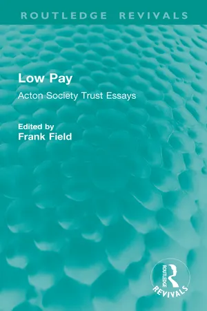 [PDF] Low Pay by Frank Field | 9781040424063