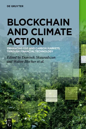 [PDF] Blockchain and Climate Action by Dominik Skauradszun | 9783111706818