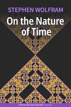 [PDF] On the Nature of Time by Stephen Wolfram | 9781579551032