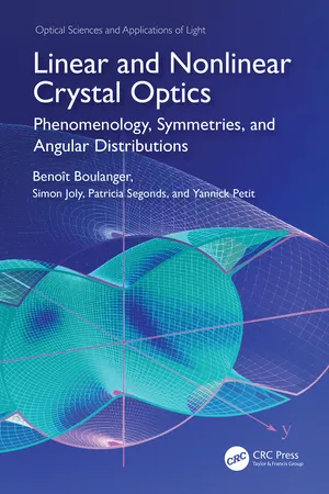 [PDF] Linear and Nonlinear Crystal Optics by Benoit Boulanger | 9780429532436
