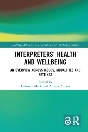 [PDF] Interpreters’ Health and Wellbeing by Gabriele Mack | 9781040644652