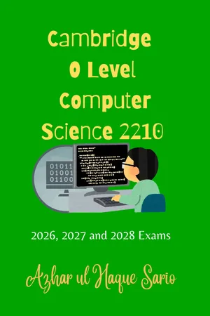 [PDF] Cambridge O Level Computer Science 2210 by Azhar ul Haque Sario | 9783384774750