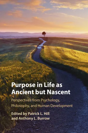 [PDF] Purpose In Life As Ancient but Nascent by Patrick Hill ...