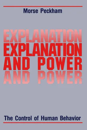[PDF] Explanation and Power by Morse Peckham | 9780816655762