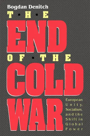 [PDF] The End of the Cold War by Bogdan Denitch | 9780816655823