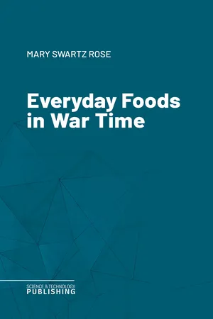 [PDF] Everyday Foods in War Time by Rose | 9782528101827