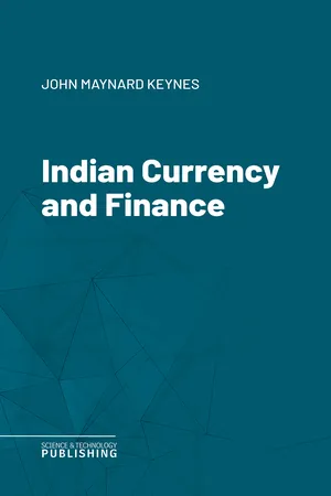 [PDF] Indian Currency and Finance by Keynes | 9782528111918
