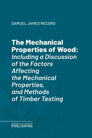 [PDF] The Mechanical Properties of Wood by Samuel James Record ...