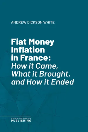 [PDF] Fiat Money Inflation in France by White | 9782528100813