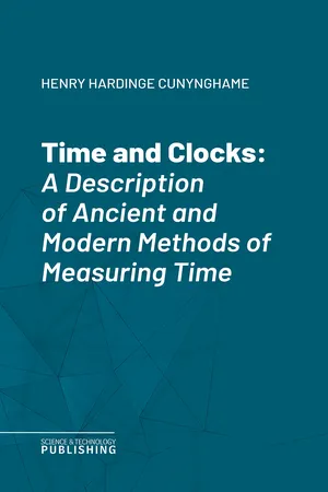 [PDF] Time and Clocks by Henry Hardinge Cunynghame | 9782528114254