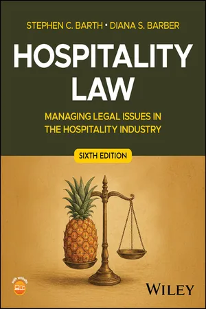 [PDF] Hospitality Law by Stephen C. Barth, 6th edition | 9781394321209 ...