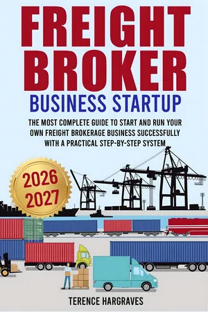 [PDF] Freight Broker Business Startup by Terence Hargraves | 9798898432812