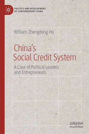 [PDF] China’s Social Credit System by William Zhengdong Hu ...