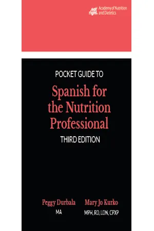 [PDF] Academy of Nutrition and Dietetics Pocket Guide to Spanish for ...