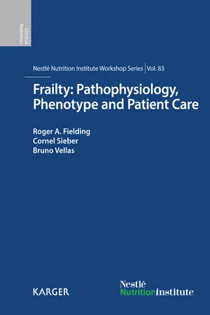 [PDF] Frailty: Pathophysiology, Phenotype and Patient Care by R. A. Fielding | 9783318054774 ...