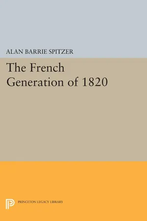 [PDF] The French Generation of 1820 by Alan Barrie Spitzer ...