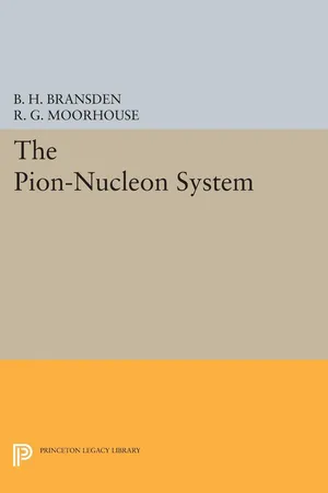 [PDF] The Pion-Nucleon System by Brian H. Bransden | 9780691081298 ...
