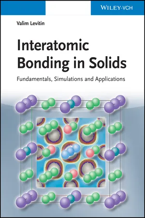 [PDF] Interatomic Bonding in Solids by Valim Levitin | 9783527335077 ...